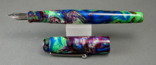 Custom Stealth Scribe in Wizard’s Mist | Scriptorium Pens