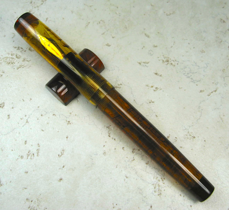 Custom Clipless Design in Tortoise Lucite and Black Ebonite ...