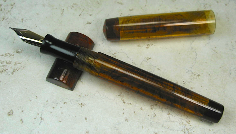 Custom Clipless Design in Tortoise Lucite and Black Ebonite ...