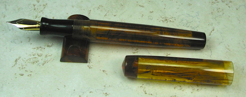 Custom Clipless Design in Tortoise Lucite and Black Ebonite ...