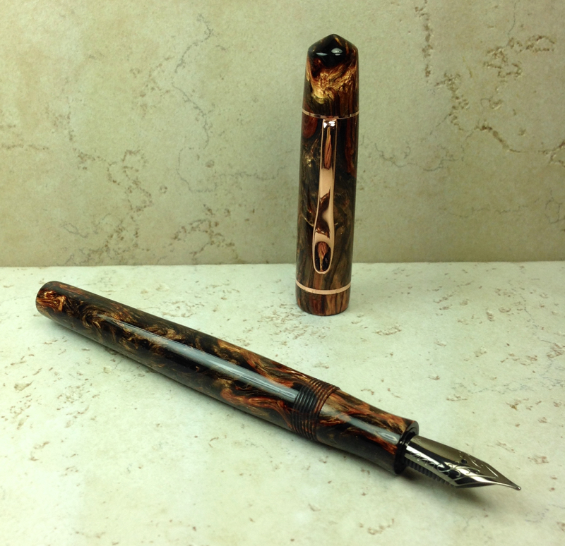 Master Scrivener in Elven Wood Alumilite – Small | Scriptorium Pens