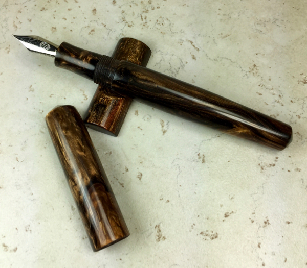 Idyll in Elven Wood Alumilite – Medium | Scriptorium Pens