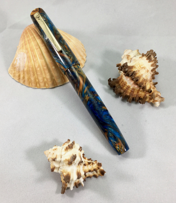 Wordsmith in Beach Walk Vaper Swirl – Medium | Scriptorium Pens