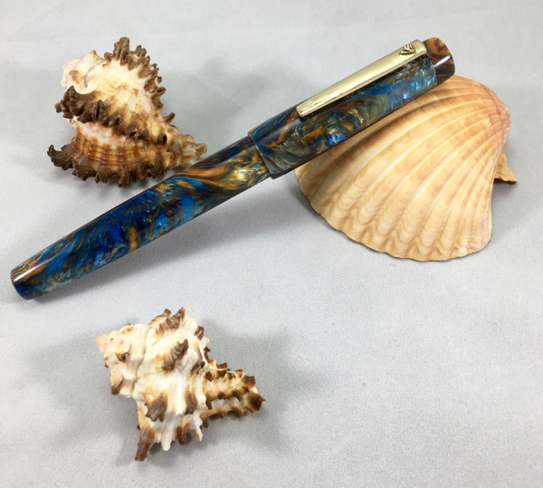 Wordsmith in Beach Walk Vaper Swirl – Medium | Scriptorium Pens