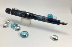 Master Scrivener in Abalone Lava Explosion – Medium | Scriptorium Pens