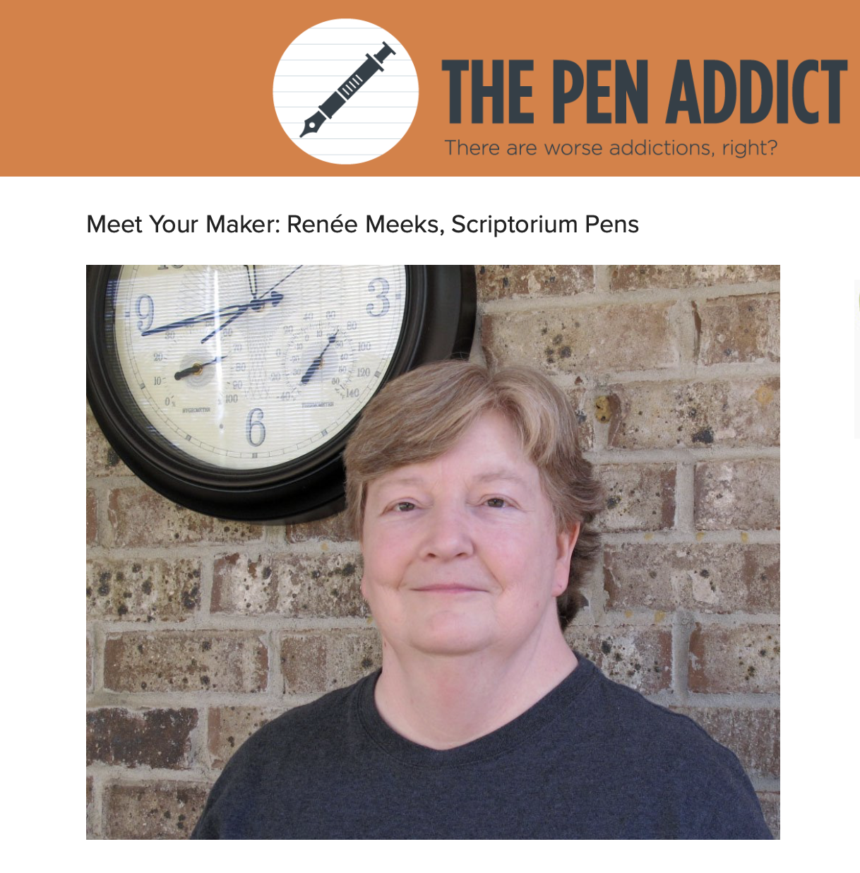 Pen Addict Article: Meet Your Maker | Scriptorium Pens